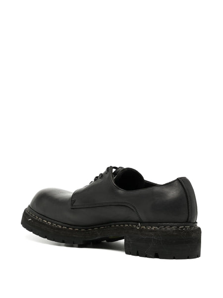 GUIDI - Men Sole Rubber Laced Big Daddy Shoes – Atelier New York