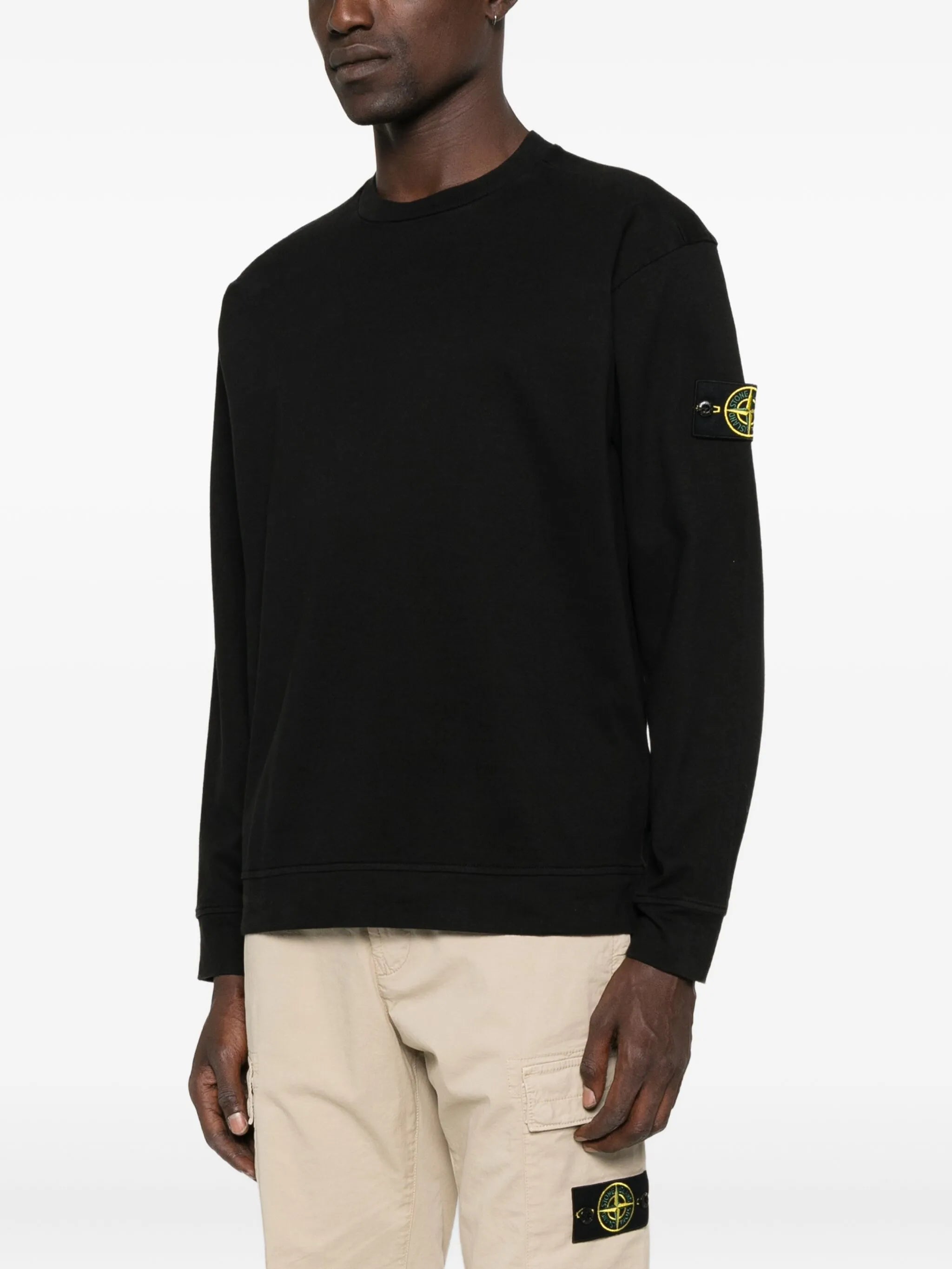 STONE ISLAND - Men Essential Crew Sweatshirt – Atelier New York