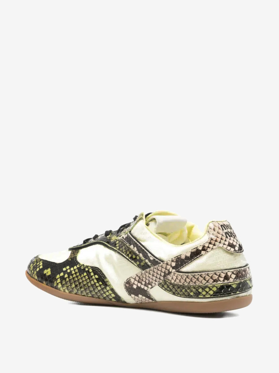 MIU MIU - Women Python Print Sneakers – Atelier New York