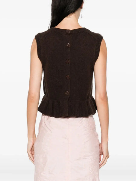CECILIE BAHNSEN - Women Bill Vest – Atelier New York