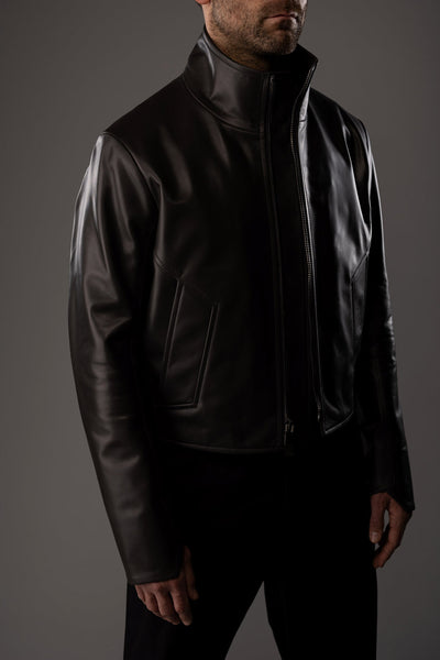 RORKE BADER - Men Orso Leather Jacket – Atelier New York
