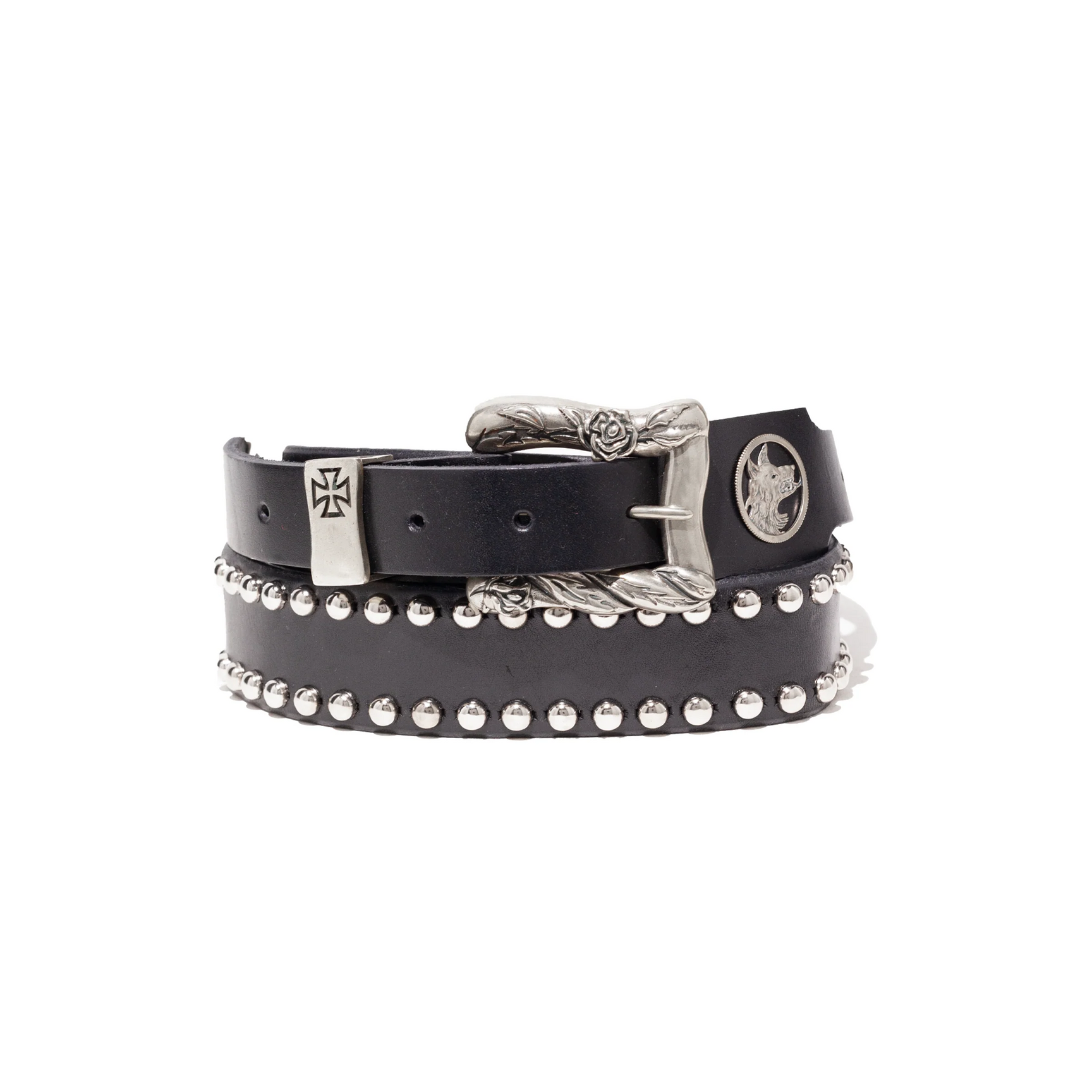 ENFANTS RICHES DEPRIMES - Men Double Buckle German Dog Belt – Atelier ...